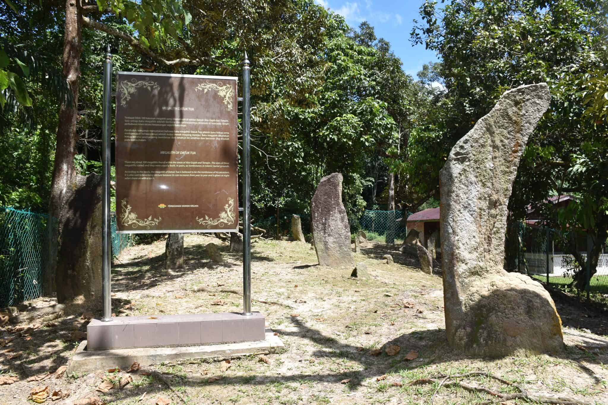 Batu Megalith Datuk Tua – Portal Rasmi MPAG